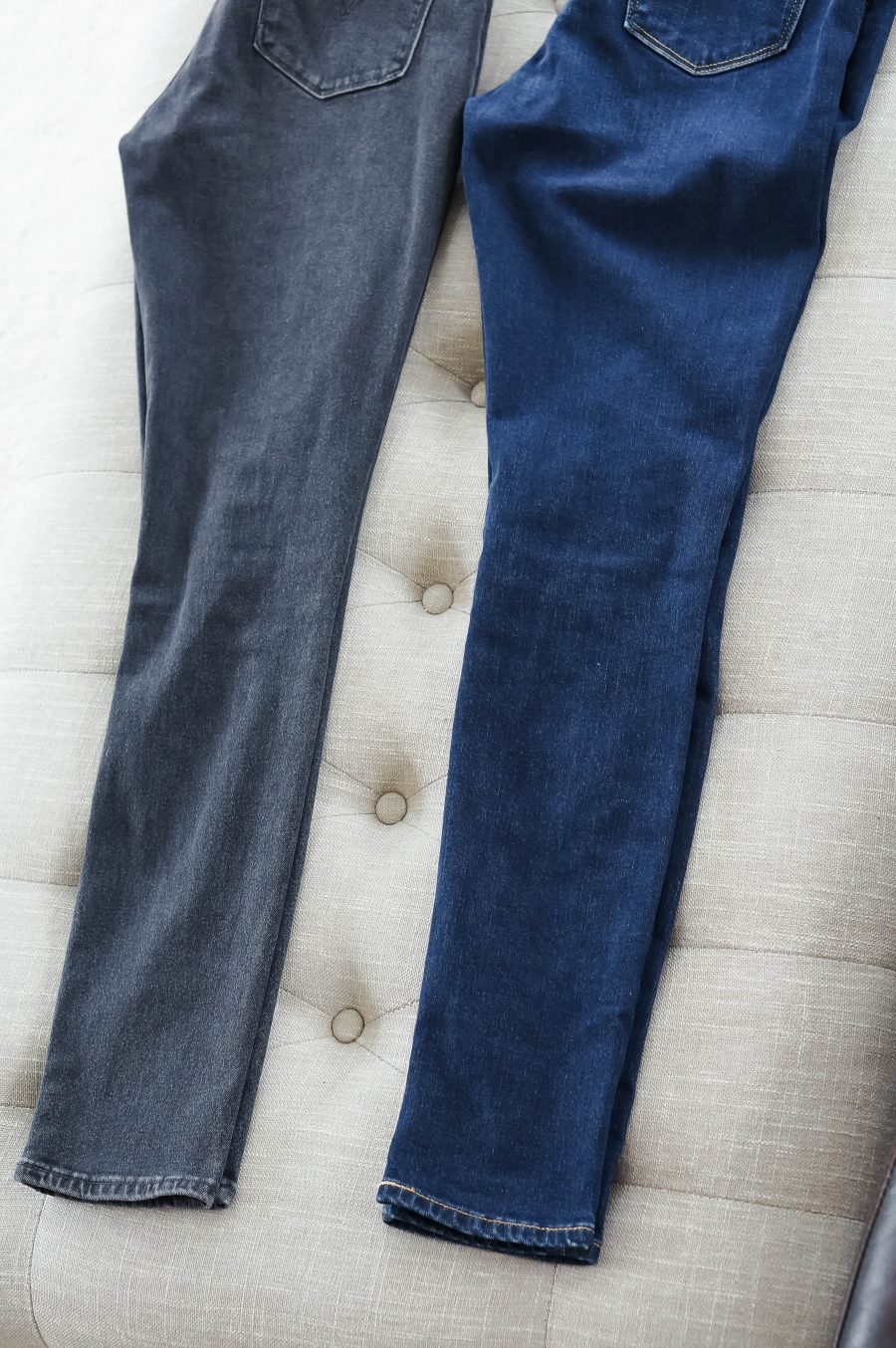 DIY: How To Cut The Hem Off Jeans - Red White & Denim