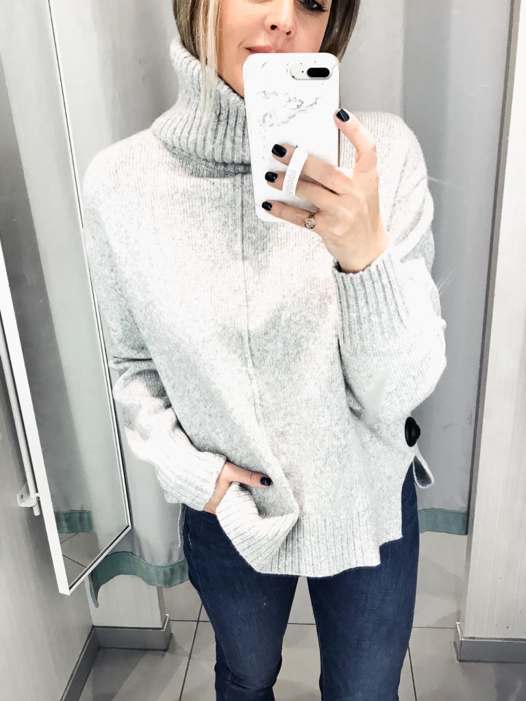 5 Cozy Grey Sweaters For Winter - Red White & Denim