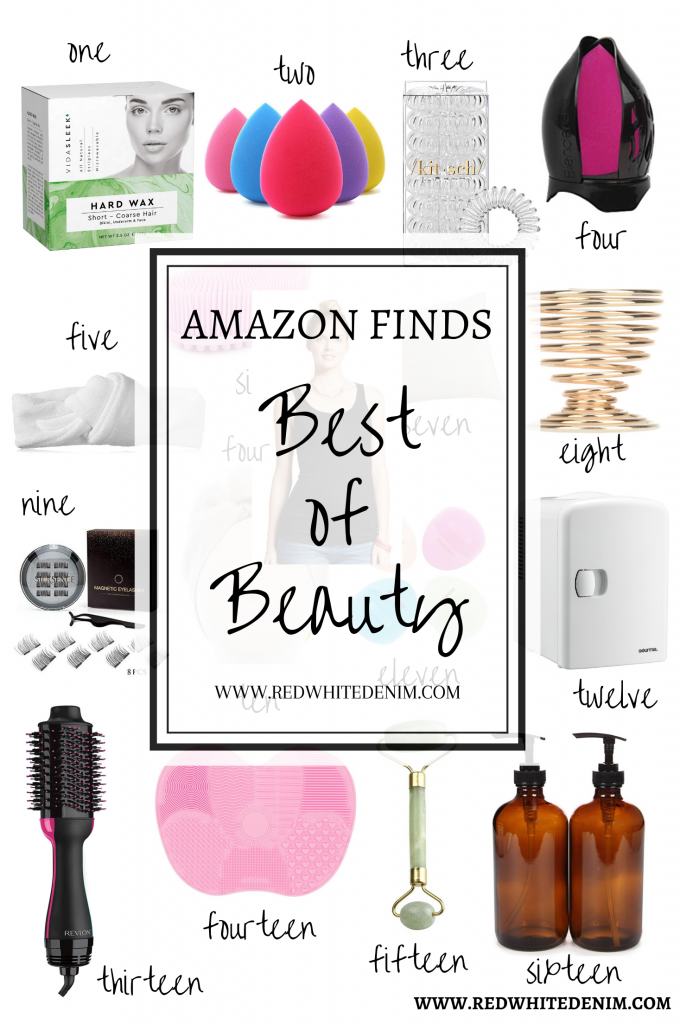 Top-20-Amazon-Best-Beauty-Finds - Red White & Denim