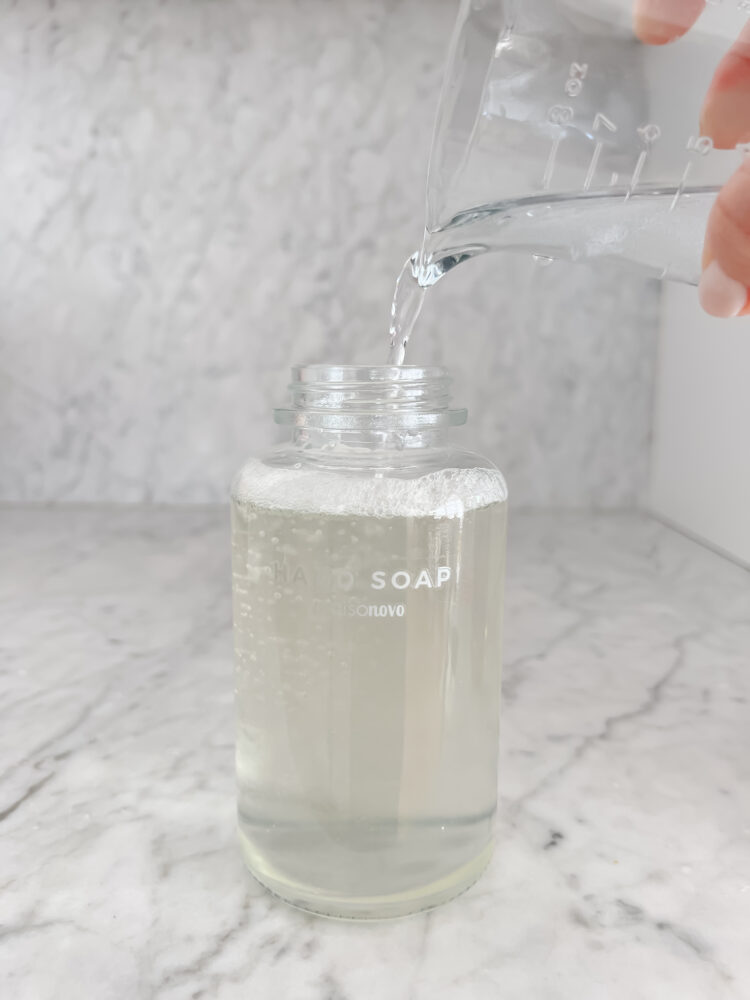 DIY NON-TOXIC FOAMING HAND SOAP - Red White & Denim
