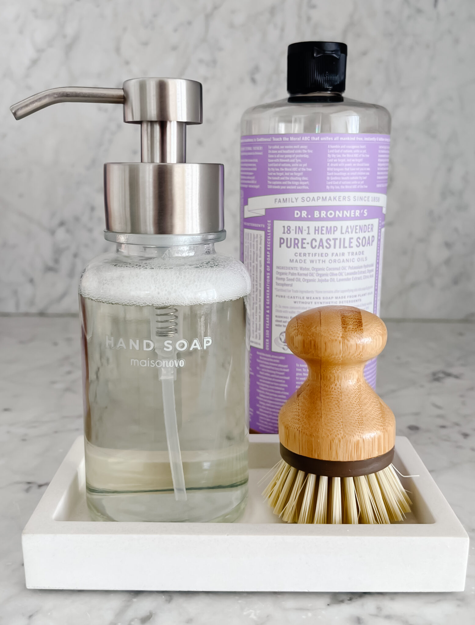 DIY NON-TOXIC FOAMING HAND SOAP - Red White & Denim