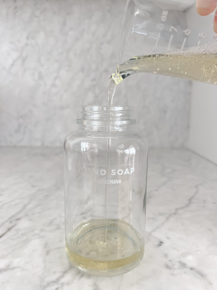 DIY NON-TOXIC FOAMING HAND SOAP - Red White & Denim